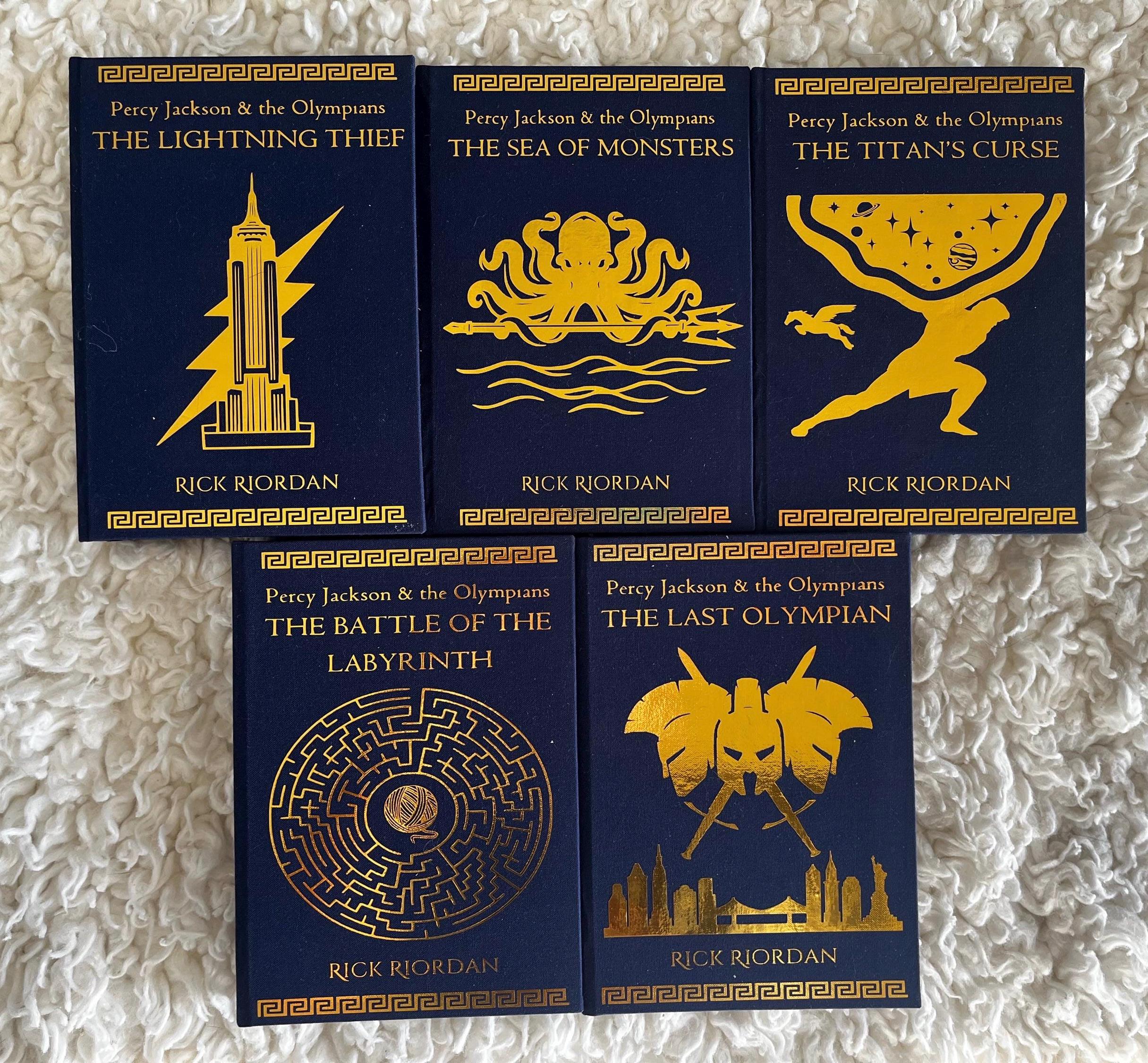 Rebound Percy Jackson & the Olympians Series Set // RARE, Special ...