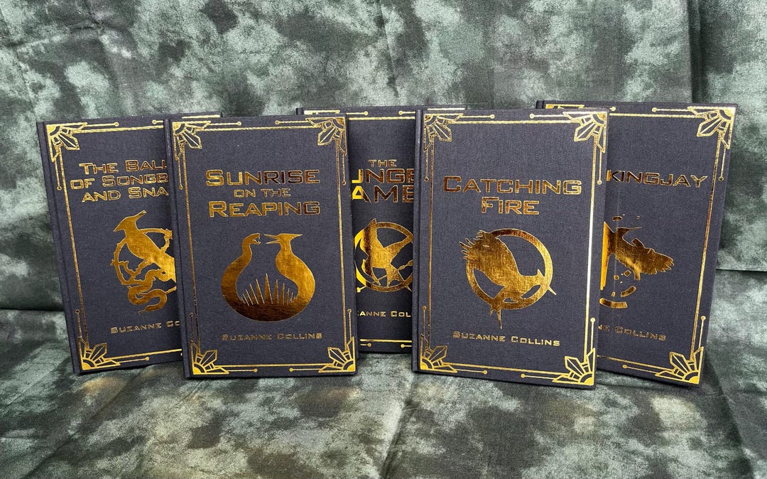 Rebound Hunger Games Book Series Set // RARE, Special Edition, One of a ...