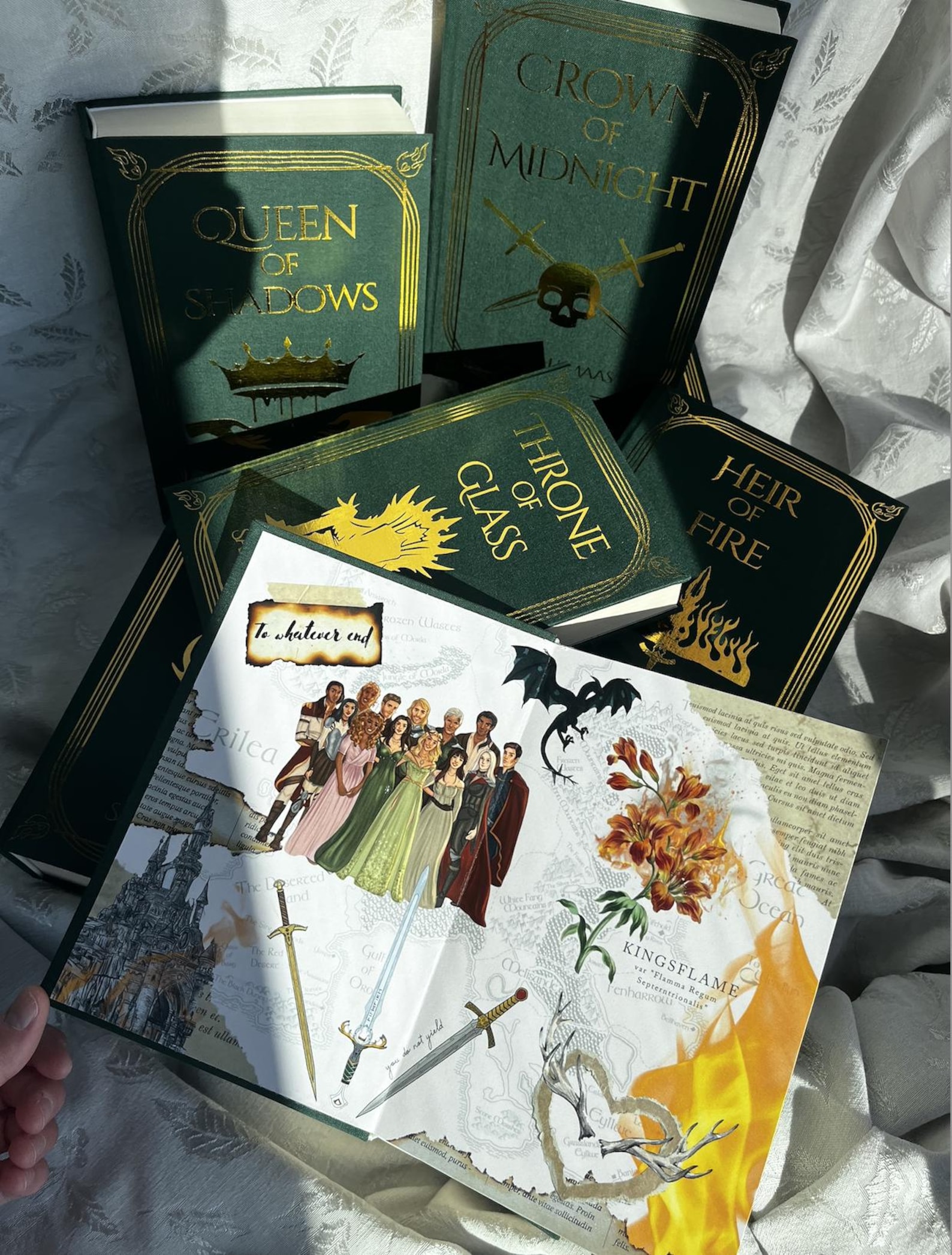 Rebound Throne of Glass Book Series Set // RARE, Special Edition, One ...