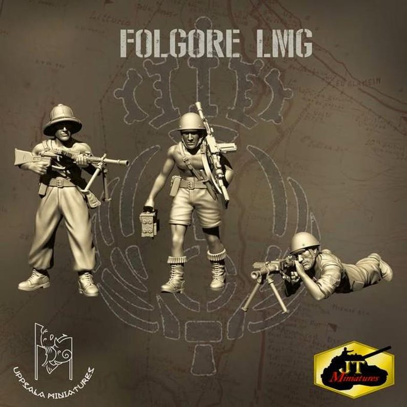 WW2 Italian Folgore Division Upsala Miniatures - Etsy
