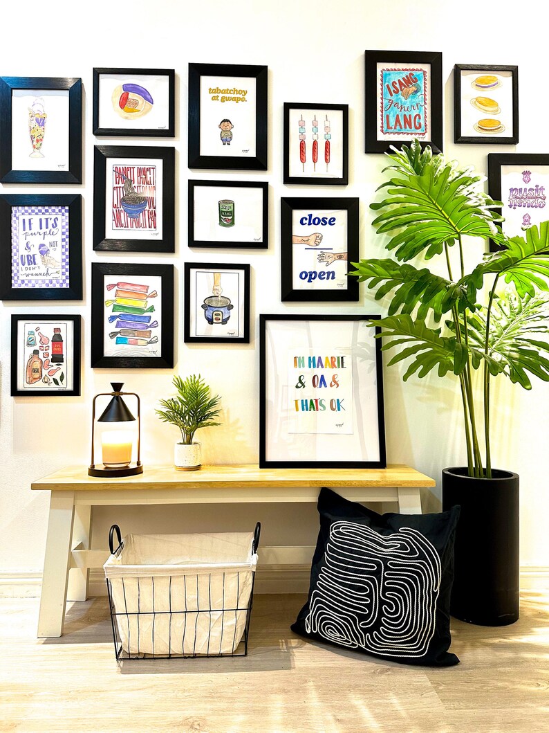 Ang Pogi Ko. Filipino Art Print, Digital Wall Art Printable, Nostalgic Filipino Food Art ...