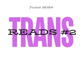 Trans Book Reviews 1 DIGITAL DOWNLOAD - Etsy
