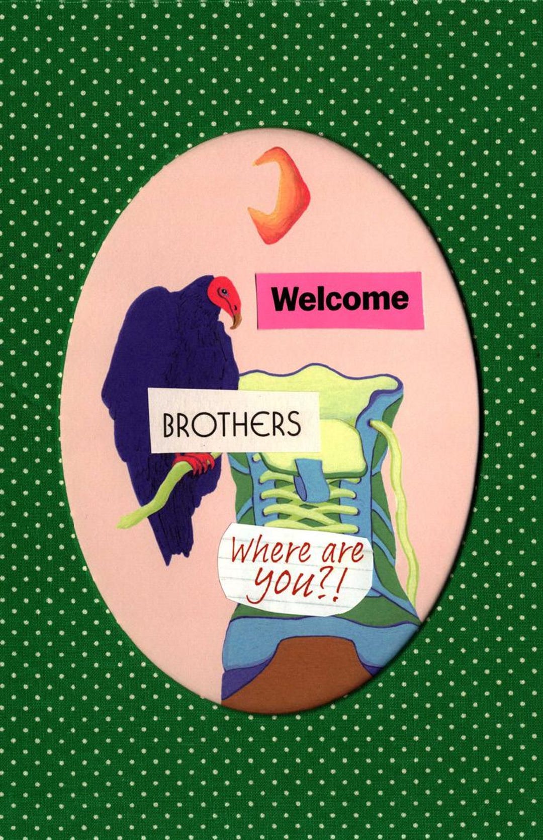Welcome Brothers - Collage Poetry Zine DIGITAL DOWNLOAD - Etsy