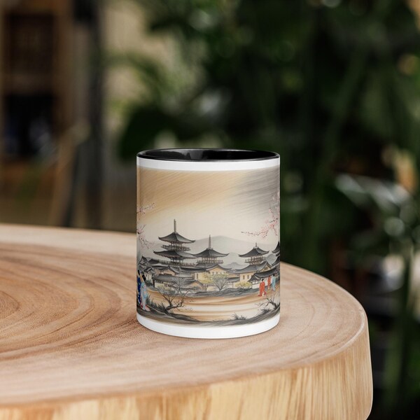 Japanese Style Mug - Etsy