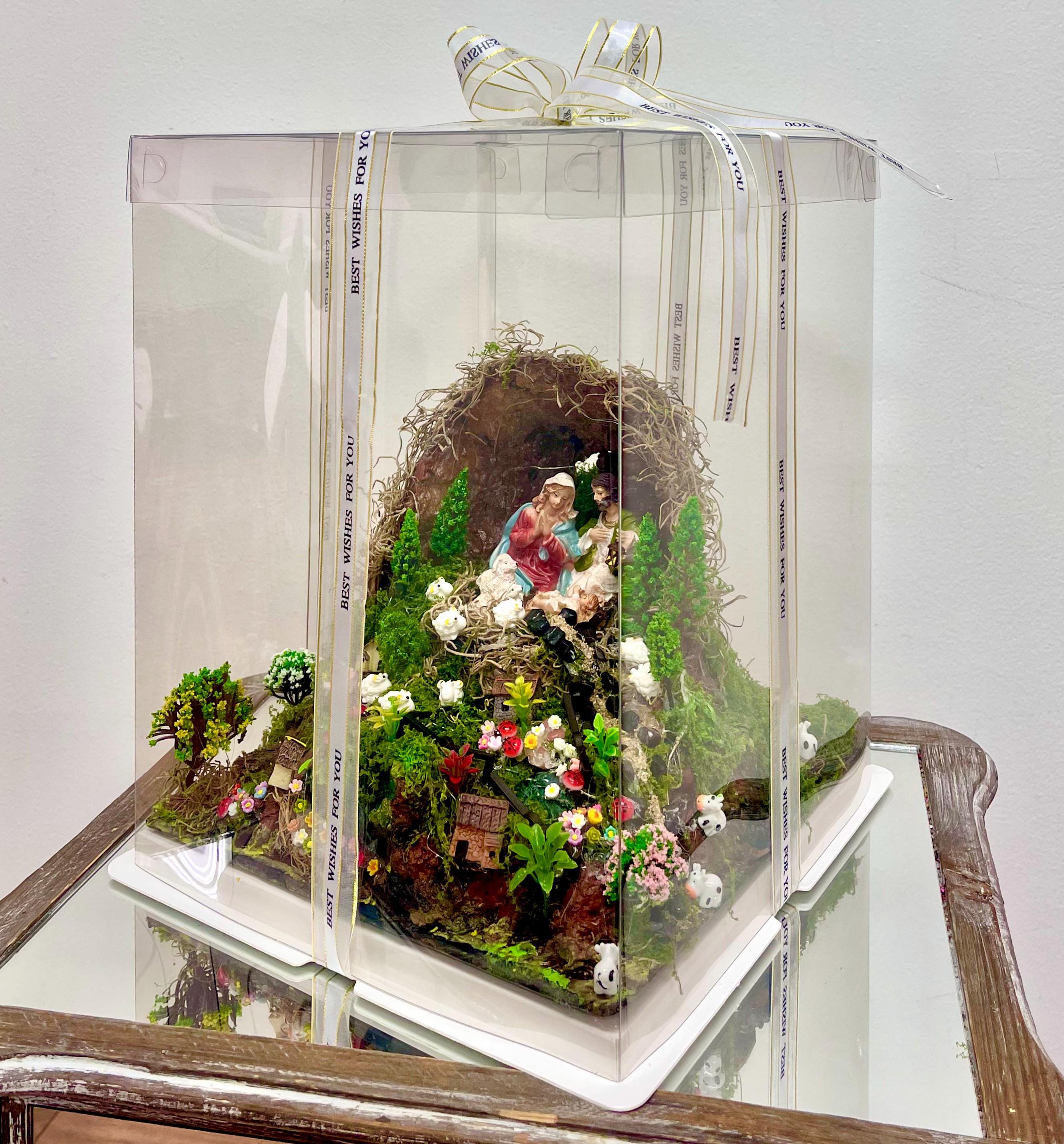 Handmade Nativity Scene, Christmas Decorations, Decorative Arrangement ...