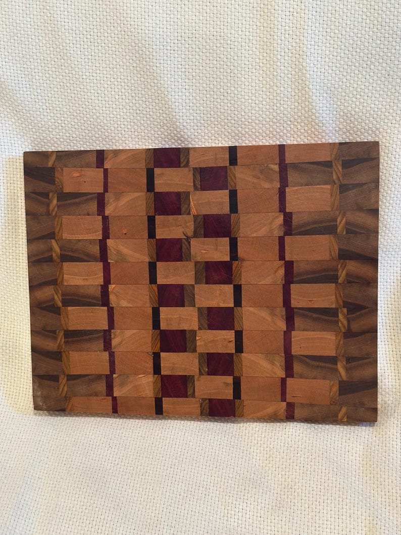 End Grain Cutting Board - Etsy