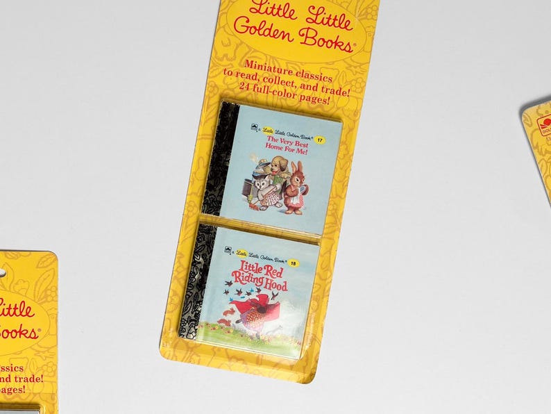 Vintage Little Little Golden Books, Mini Classic Children's Stories ...