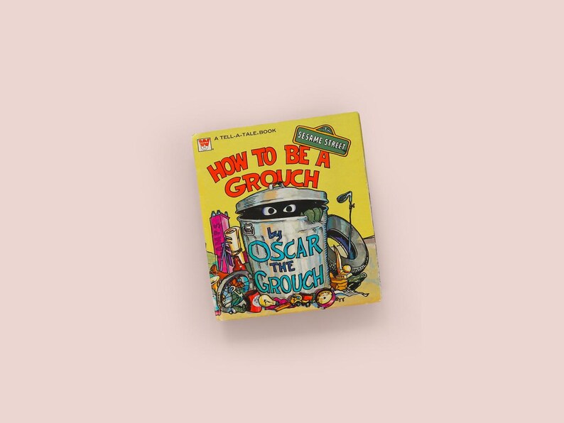 Vintage Sesame Street Children's Book How to Be A Grouch 1970s - Etsy