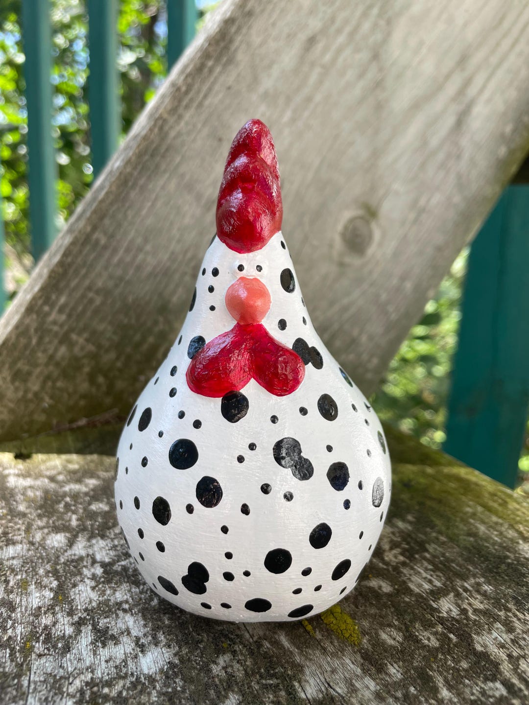 Cement Chicken, Cement Rooster, Concrete Chicken, Concrete Rooster ...