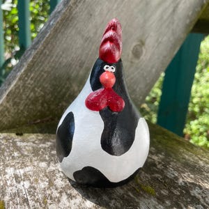 Cement Chicken, Concrete Chicken, Cement Rooster, Cement Figurine ...