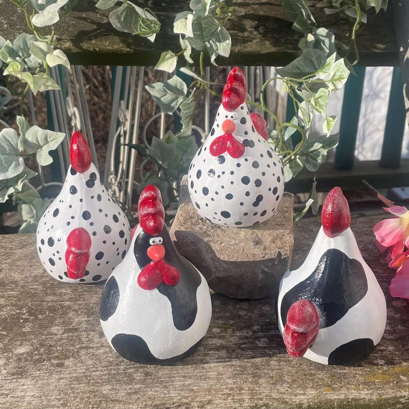 Chicken Statue - Etsy