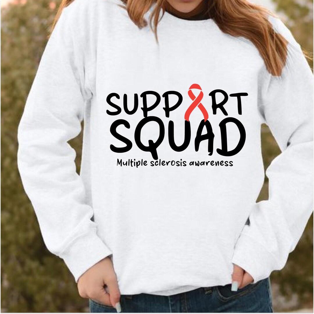 Support Squad SVG, Multiple Sclerosis Png, Awareness Jpg ,march Eps ...