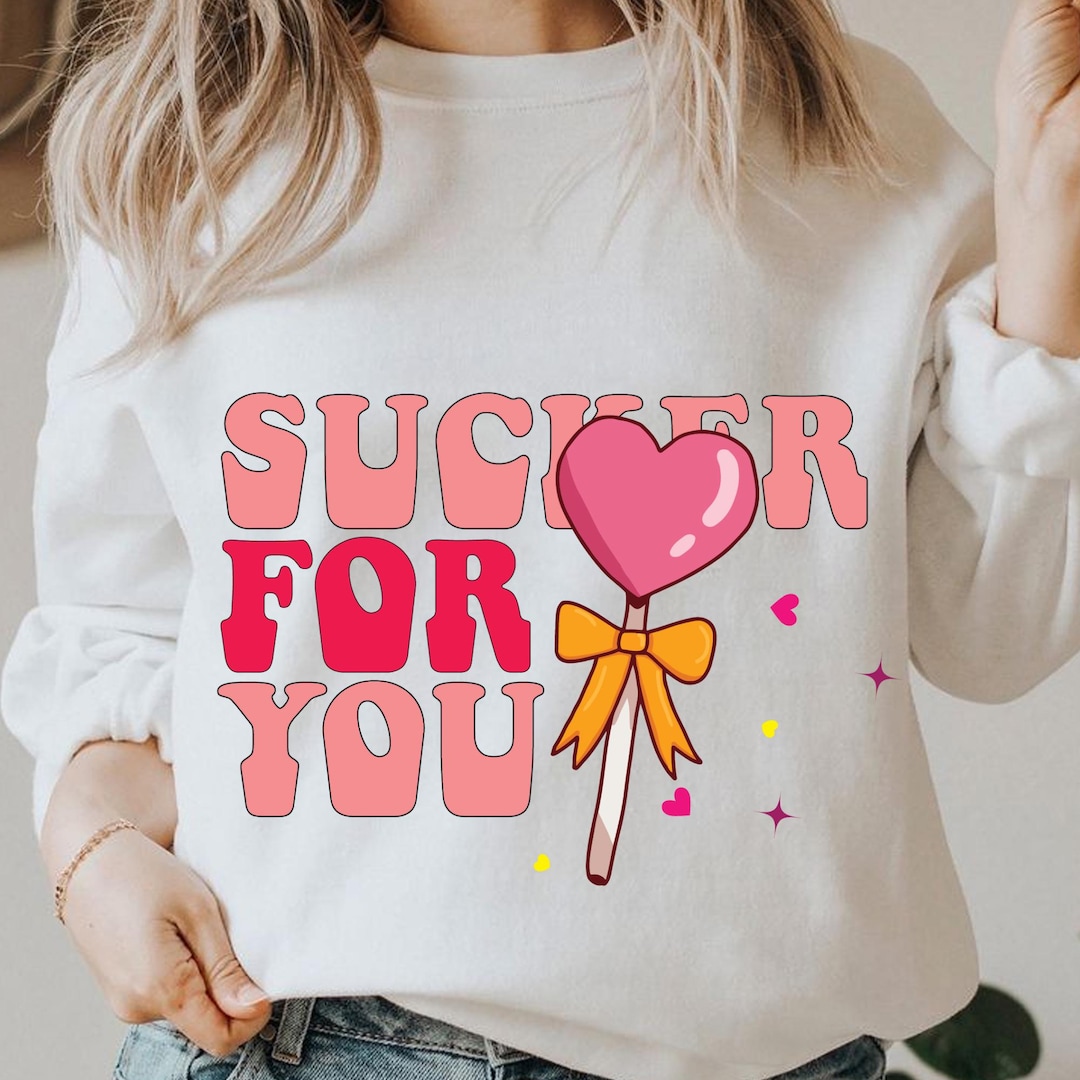 Heart Sucker Svg, Sucker for You Png, Happy Valentines Day Jpg ...