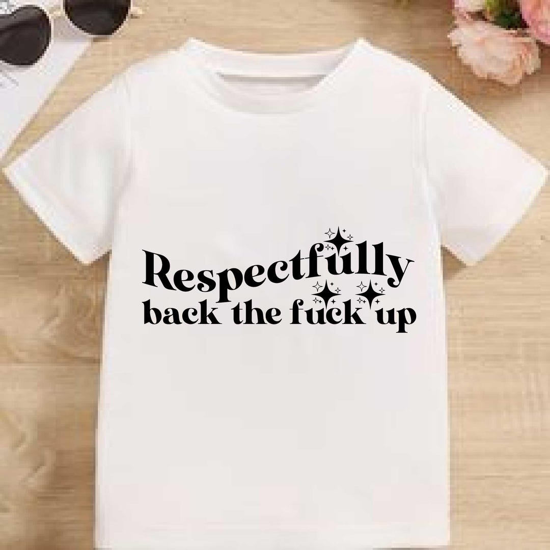Back the F up SVG , Funny Png, Girly Jpg, Car Eps, Sticker Pdf ...