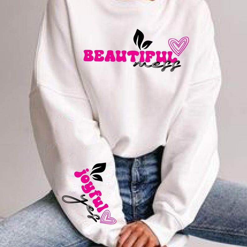 Beautiful Mess Svg, Inspirational Png, Love Yourself Jpg, You Matter ...