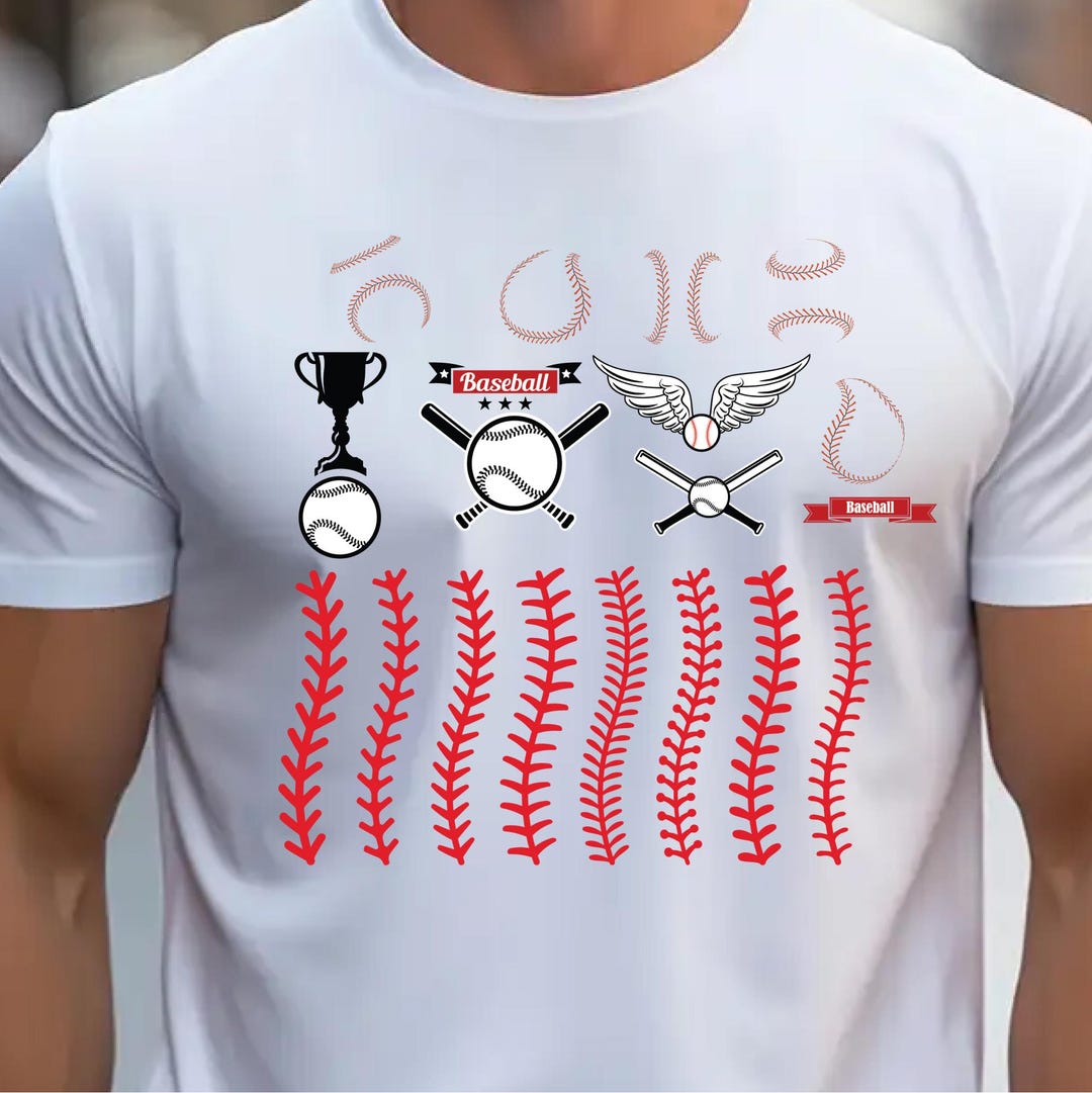 Baseball Bundle Template Svg, Baseball Png, Team Template Jpg, Game Fun ...