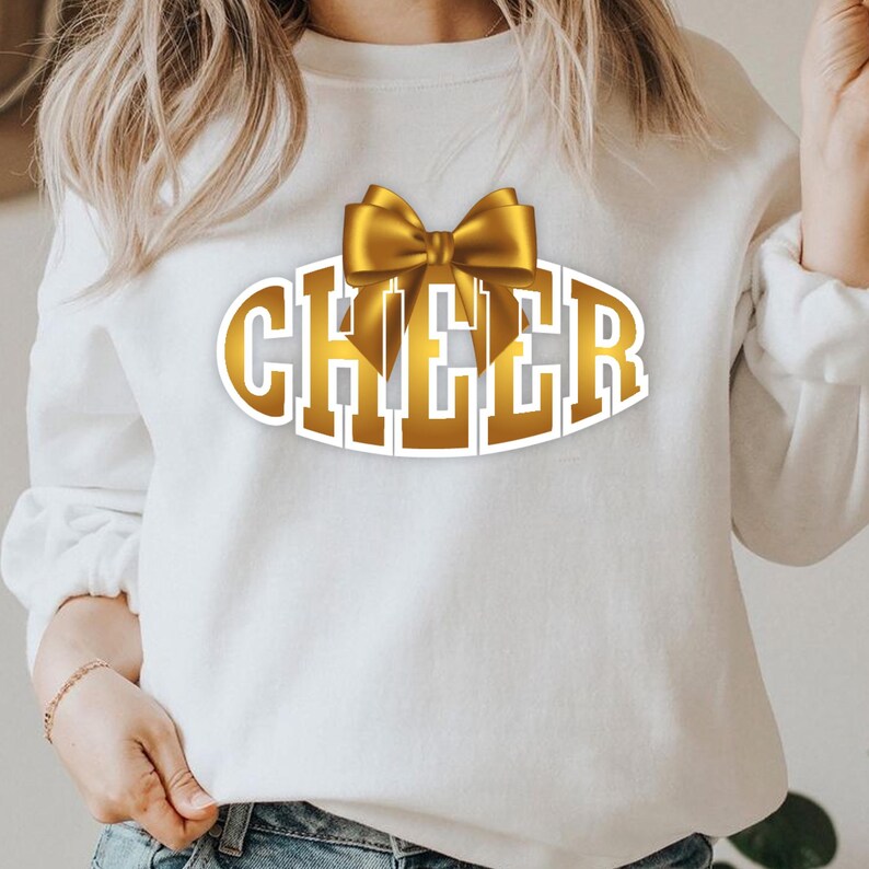 Cheer Design Svg, Cheerleading Png, Coquette Bow Jpg, Sublimation ...