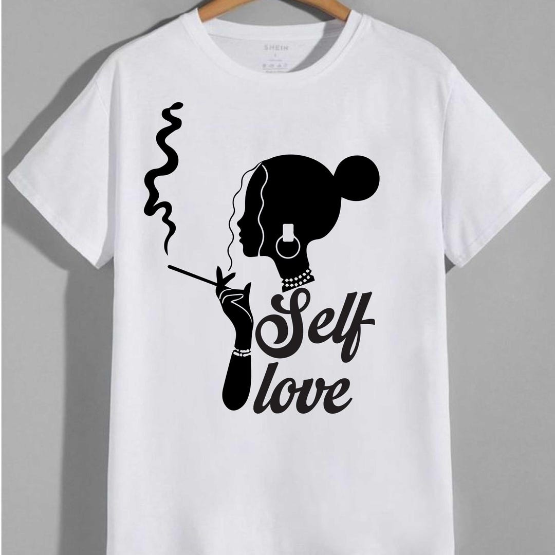 Self Love Svg, Self Respect Png, A Real Woman Jpg, Messy Bun Eps ...