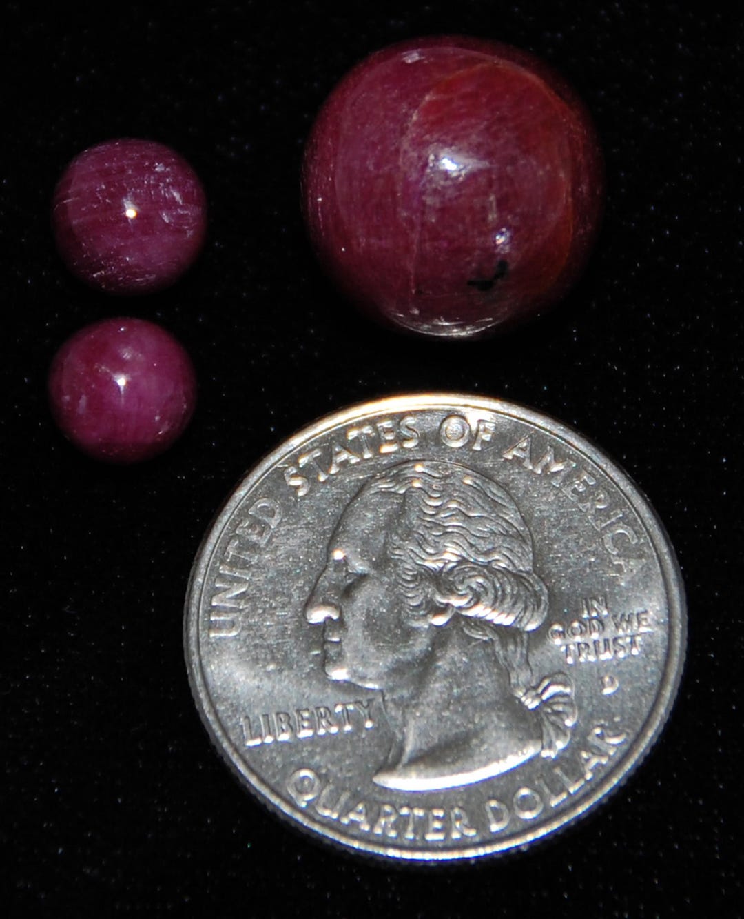 Ruby Spheres Set - Etsy