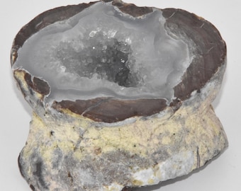 Cut Dugway Geode With Polished Face - Etsy