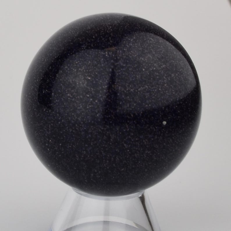 Blue Goldstone Sphere - Etsy