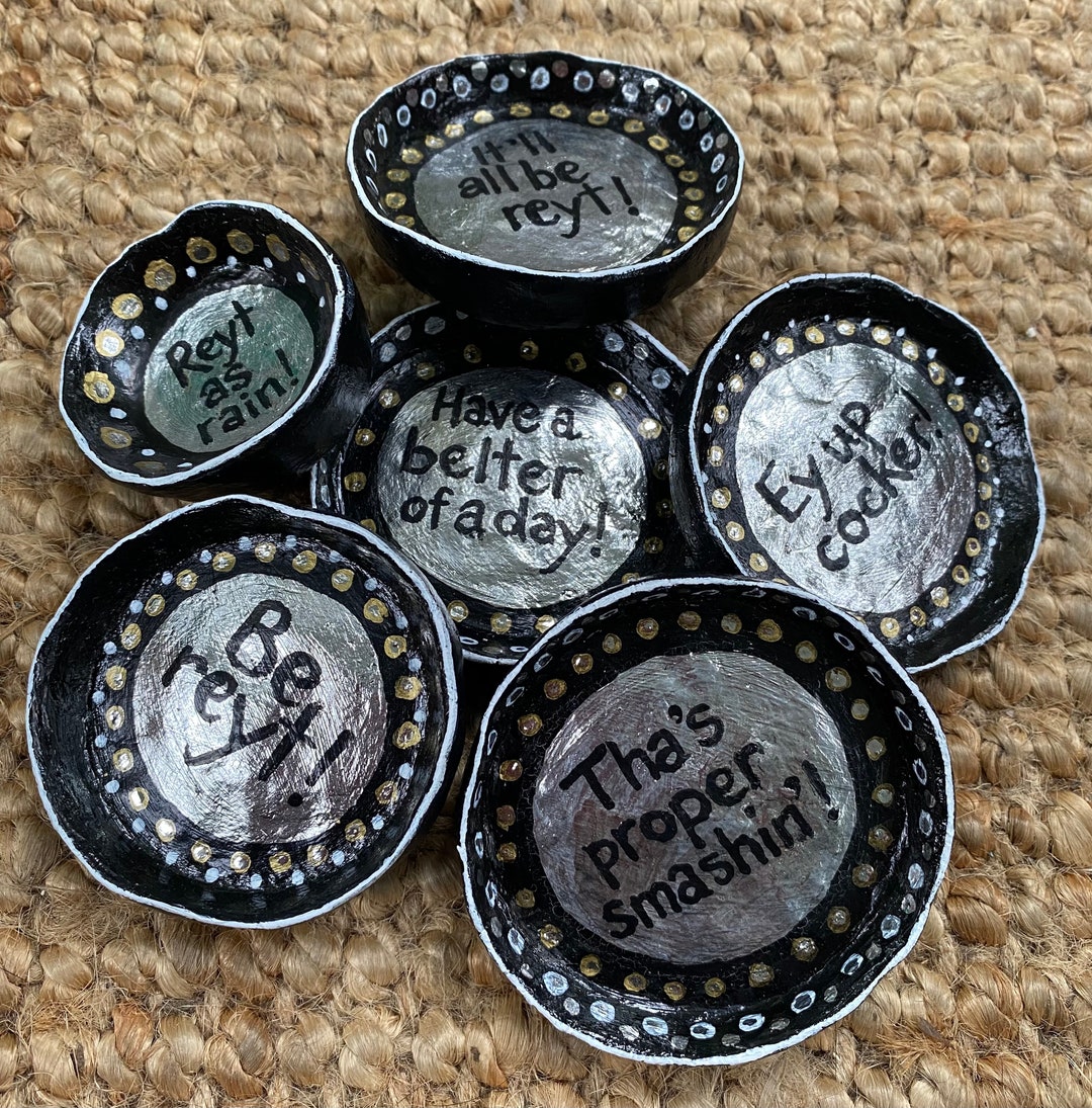 Yorkshire Born and Bred Wonderfully Wonky Little Dishes for Rings/cuff ...