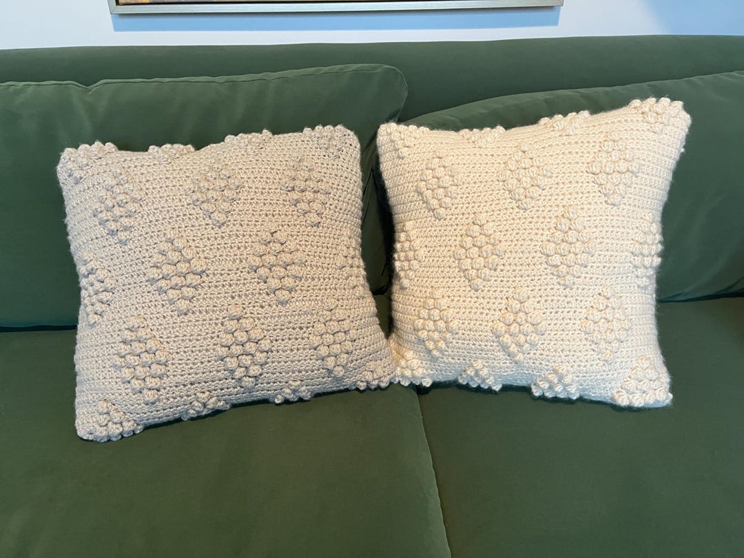 CUSTOM Made to Order Hand Crocheted Throw Pillow - Etsy