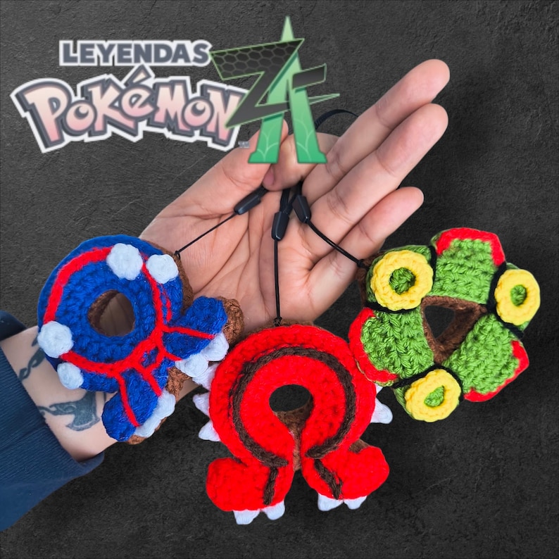Legendary Pokemon Donuts Pattern | Easy Pokémon-inspired Crochet PDF - Etsy