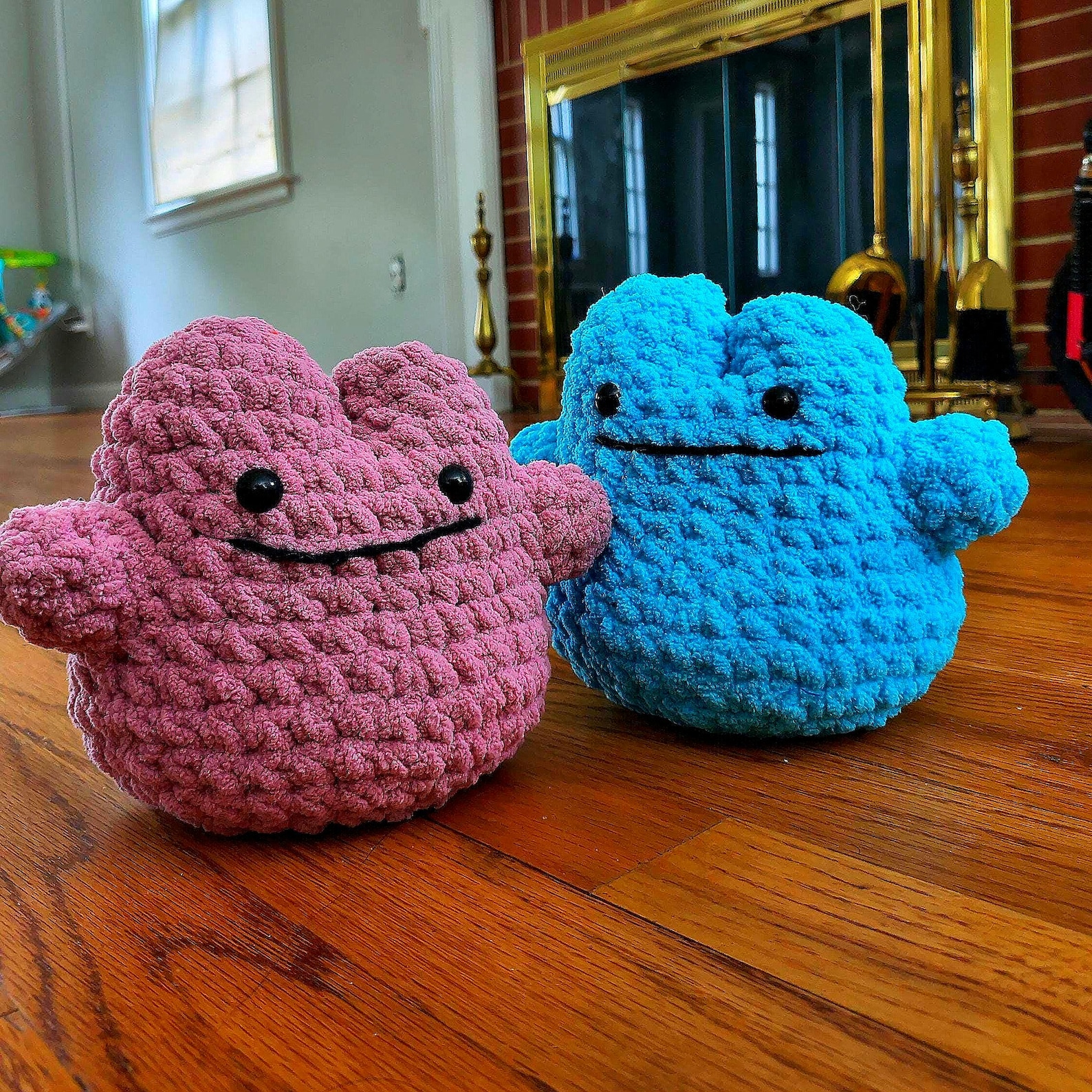 Ditto Amigurumi - Handmade Pokémon Crochet Plush - Etsy