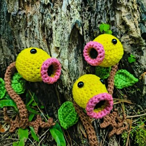 Pokémon Bellsprout Amigurumi Plush, Handmade Crochet Toy - Etsy
