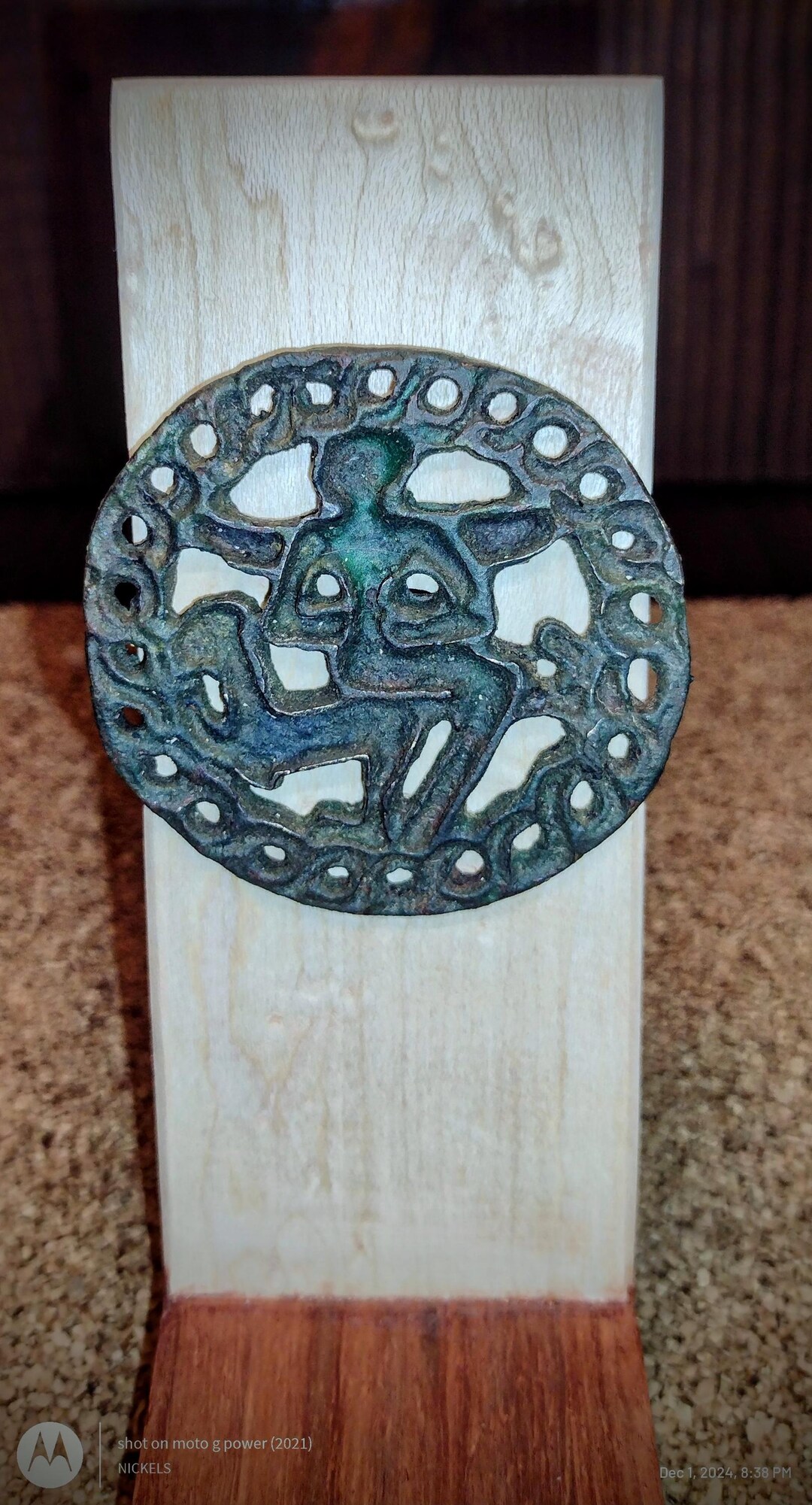 2500 BCE-500 BCE Greco-bactrian Culture Bronze Adornment/seal ...