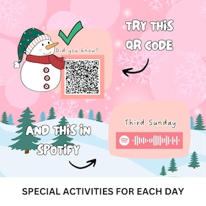 Advent Calendar QR Codes, Christmas Countdown, Activities and Playlists ...
