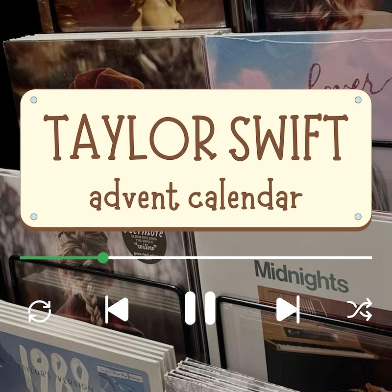 Taylor Swirft Advent Calendar - Etsy