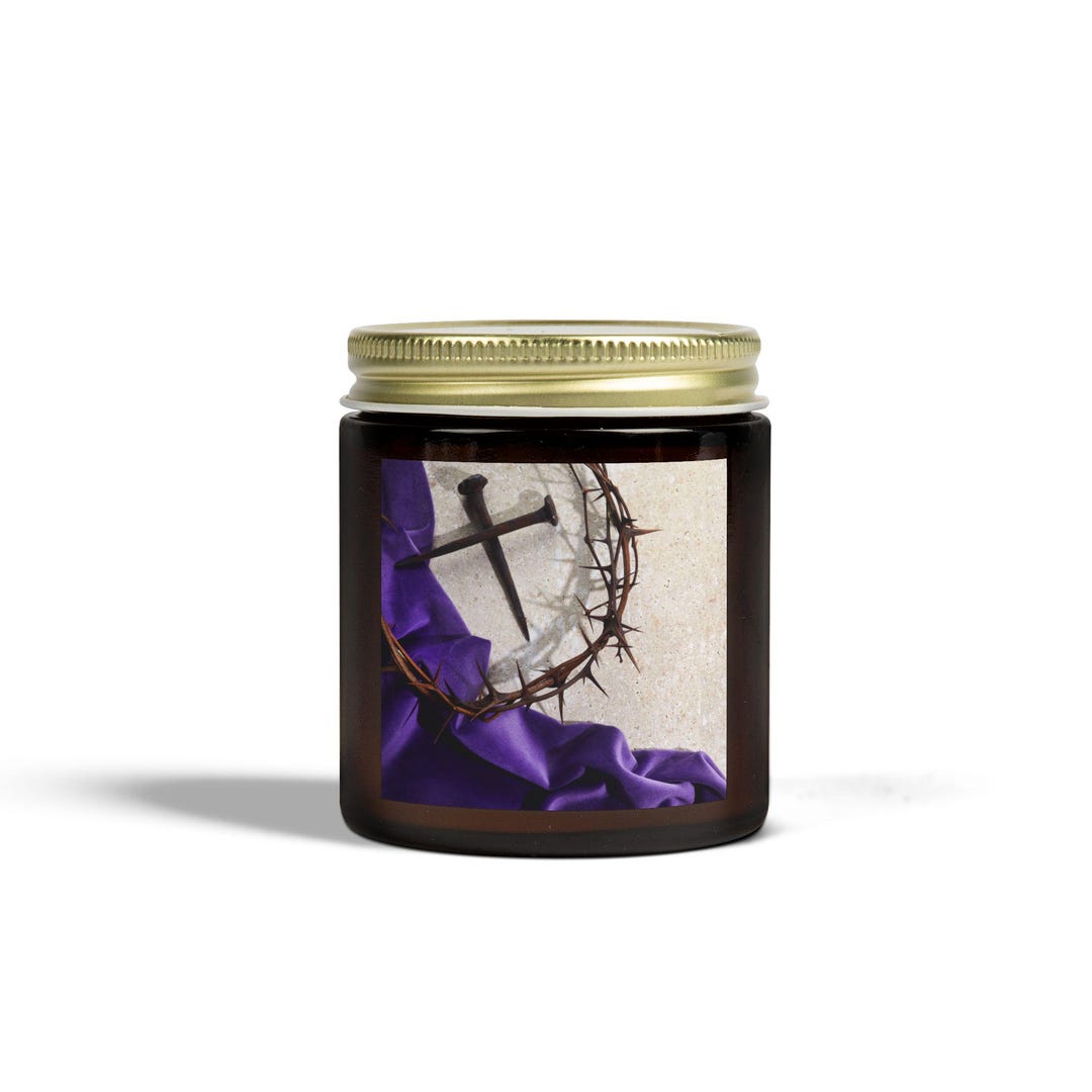 Holy Week Candle Prayer Candle Christian Candle - Etsy