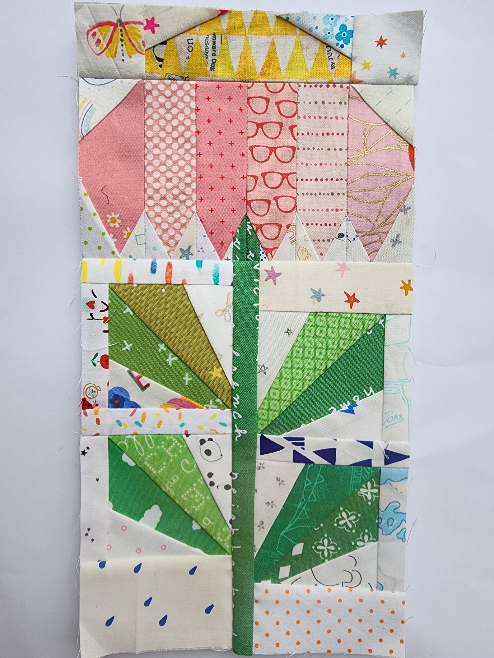 Amanda's Daisy Quilt Block Pattern - Etsy