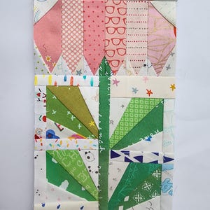 Amanda's Daisy Quilt Block Pattern - Etsy