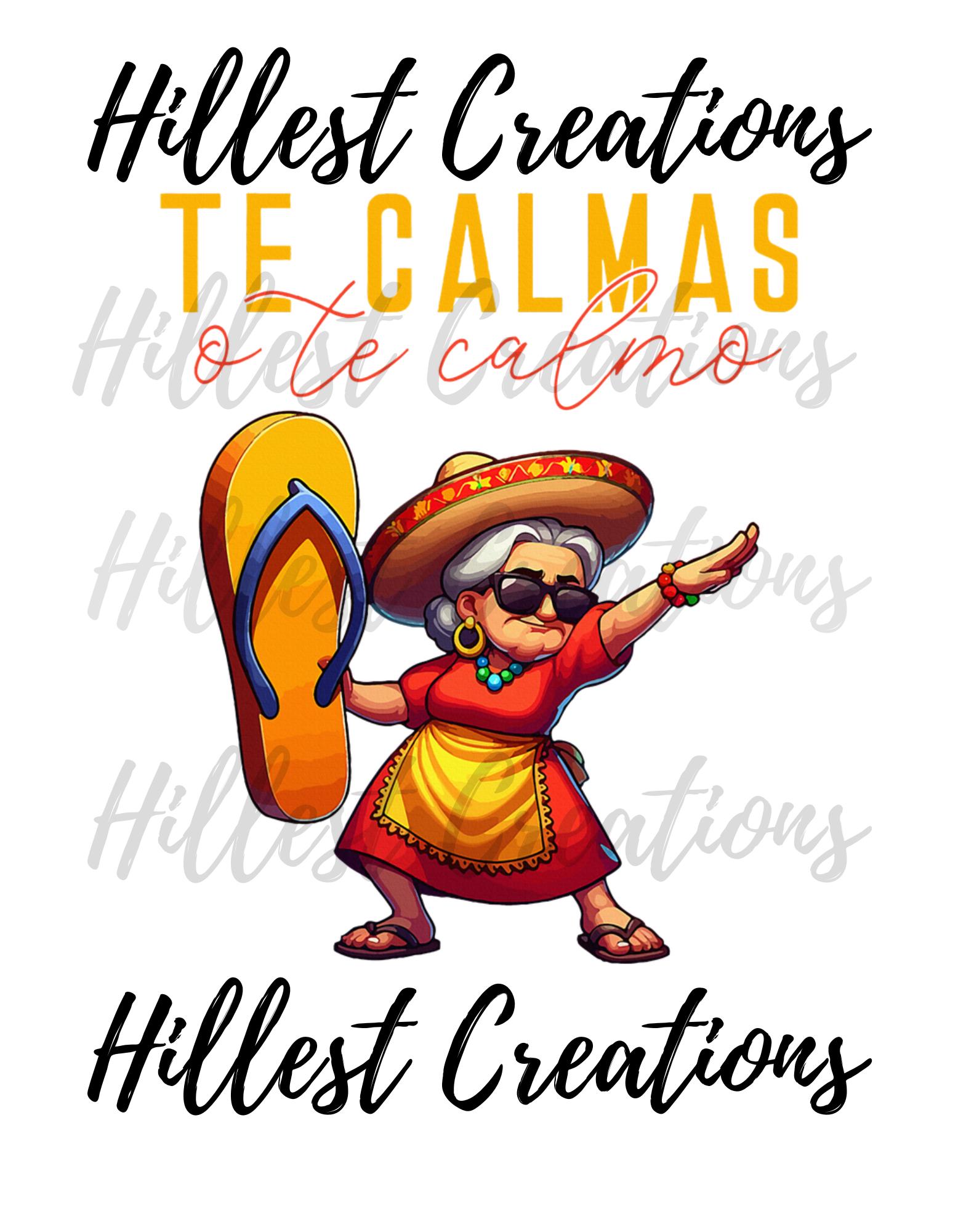Te Calmas O Te Calmo PNG - Etsy