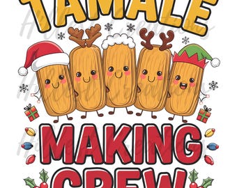 Tamale Making Crew PNG - Etsy