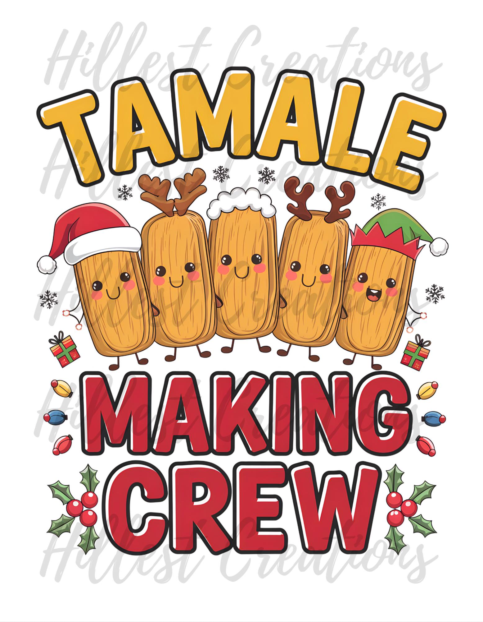 Tamale Making Crew PNG - Etsy