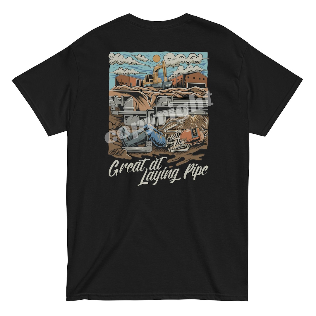 Funny Blue Collar T-shirt: Construction Humor Gift for Him - Etsy