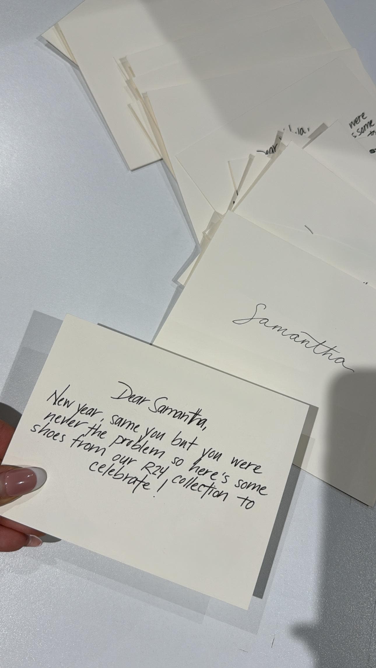 Handwritten Thank You Notes, Birthday, Gift, Hostess Gift, Holiday ...