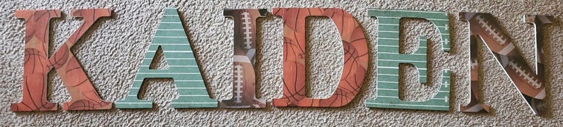 Custom Hand Painted Name Signs, Decorative Letters, Name Decor, Name ...