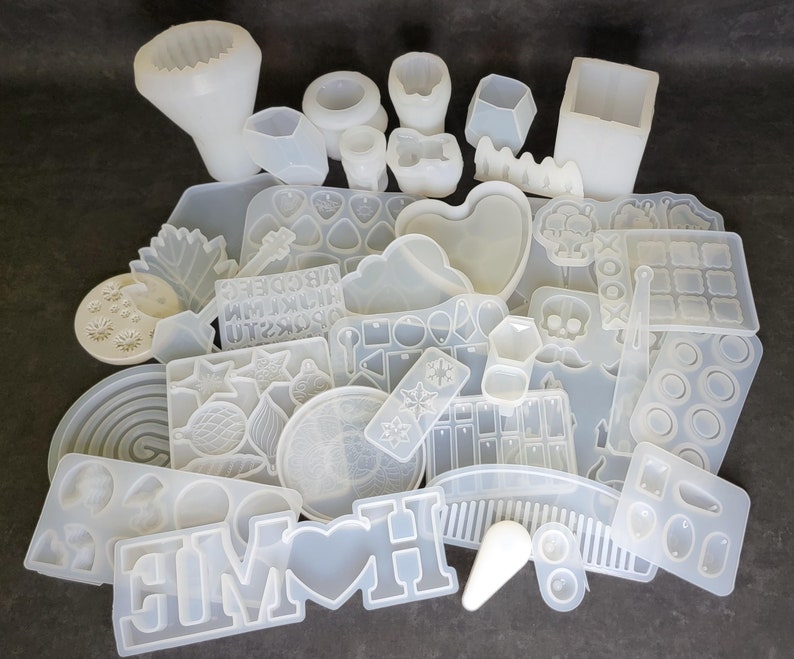Mystery Mold Box, Resin Molds, Silicone Molds, Surprise Mold, RTS ...