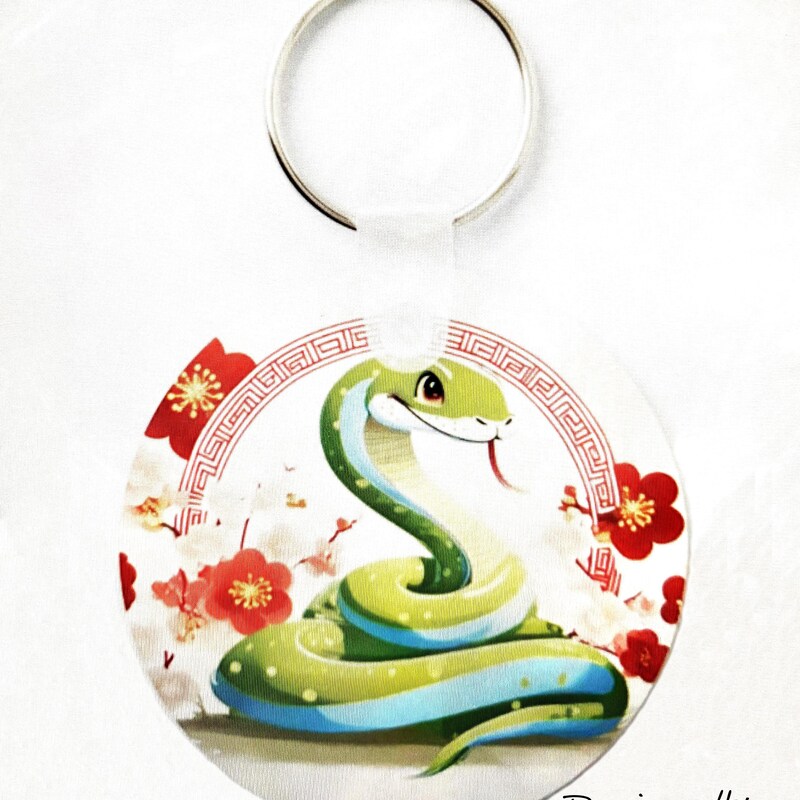Snake Keychain - Etsy