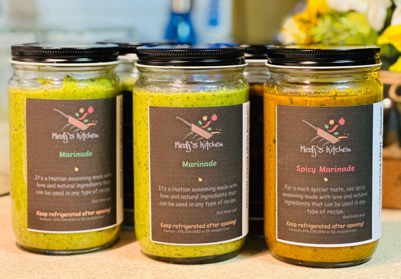 Normal Marinade, Haitian Seasoning - Etsy