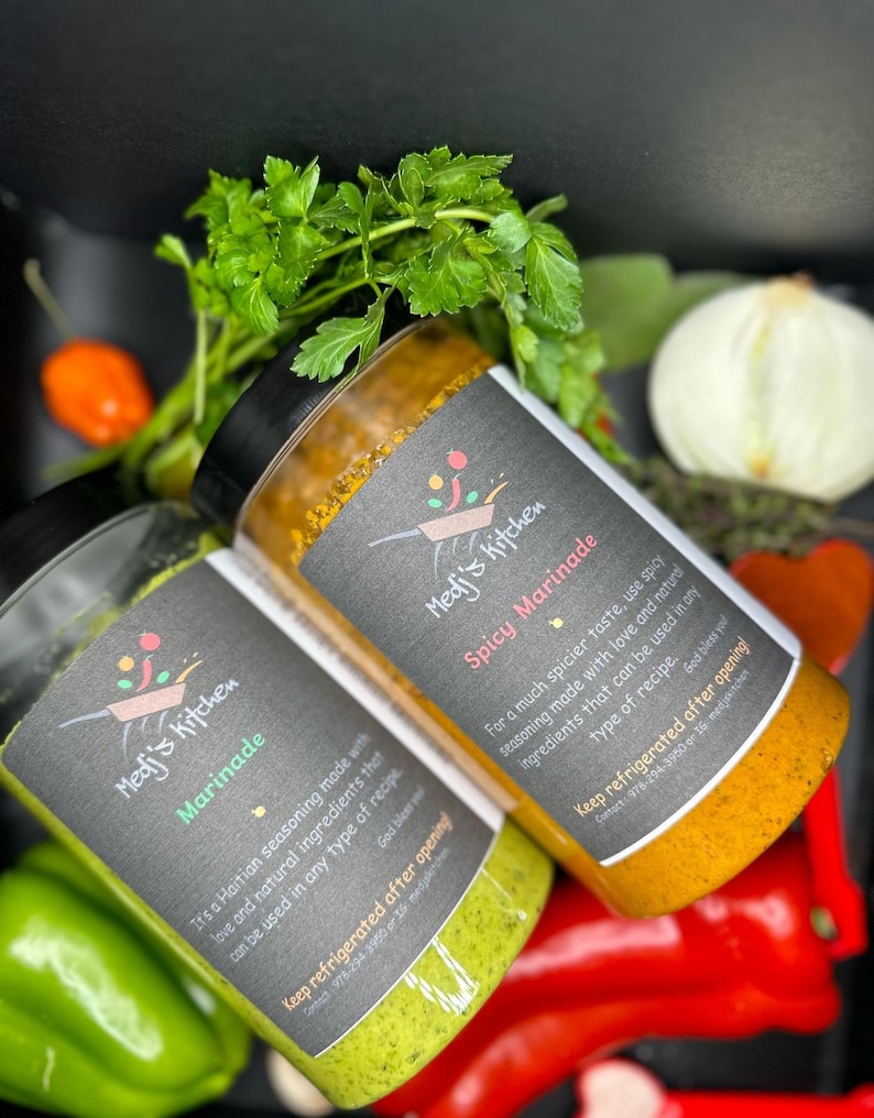Normal Marinade, Haitian Seasoning - Etsy
