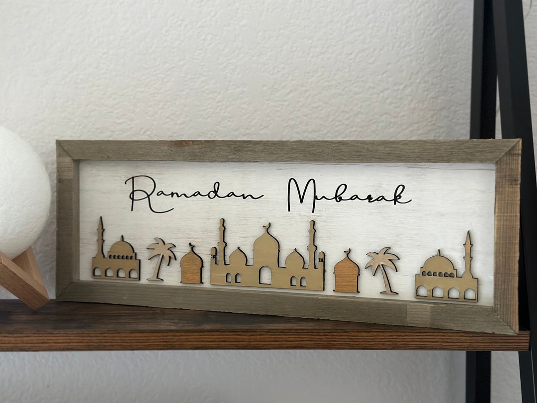 Ramadan Decor, Ramadan Mubarak, Islamic Village, Mosque Decor, Eid Gift ...