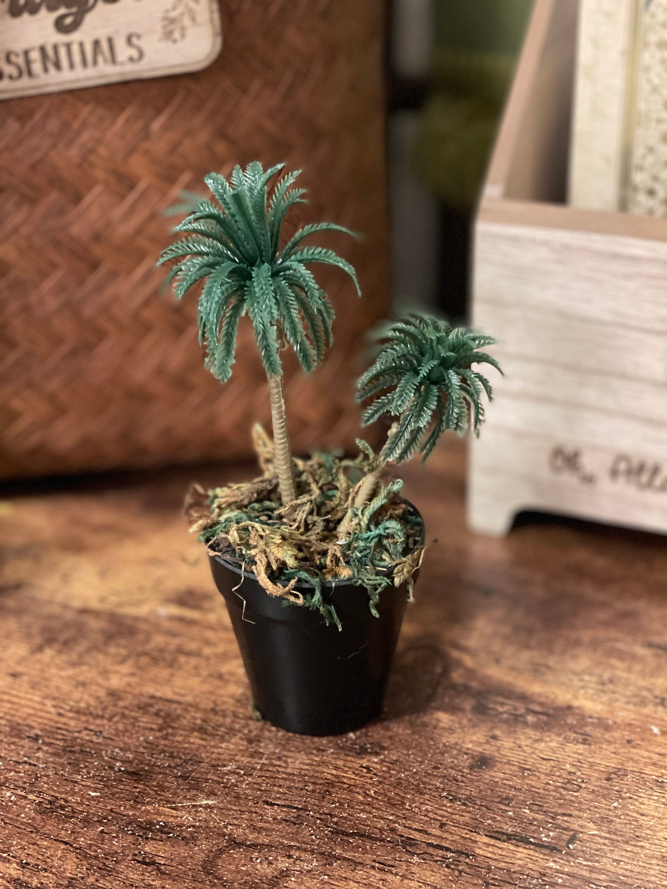 Ramadan Decor Faux Mini Palm Tree Eid Decor Ramadan Star - Etsy