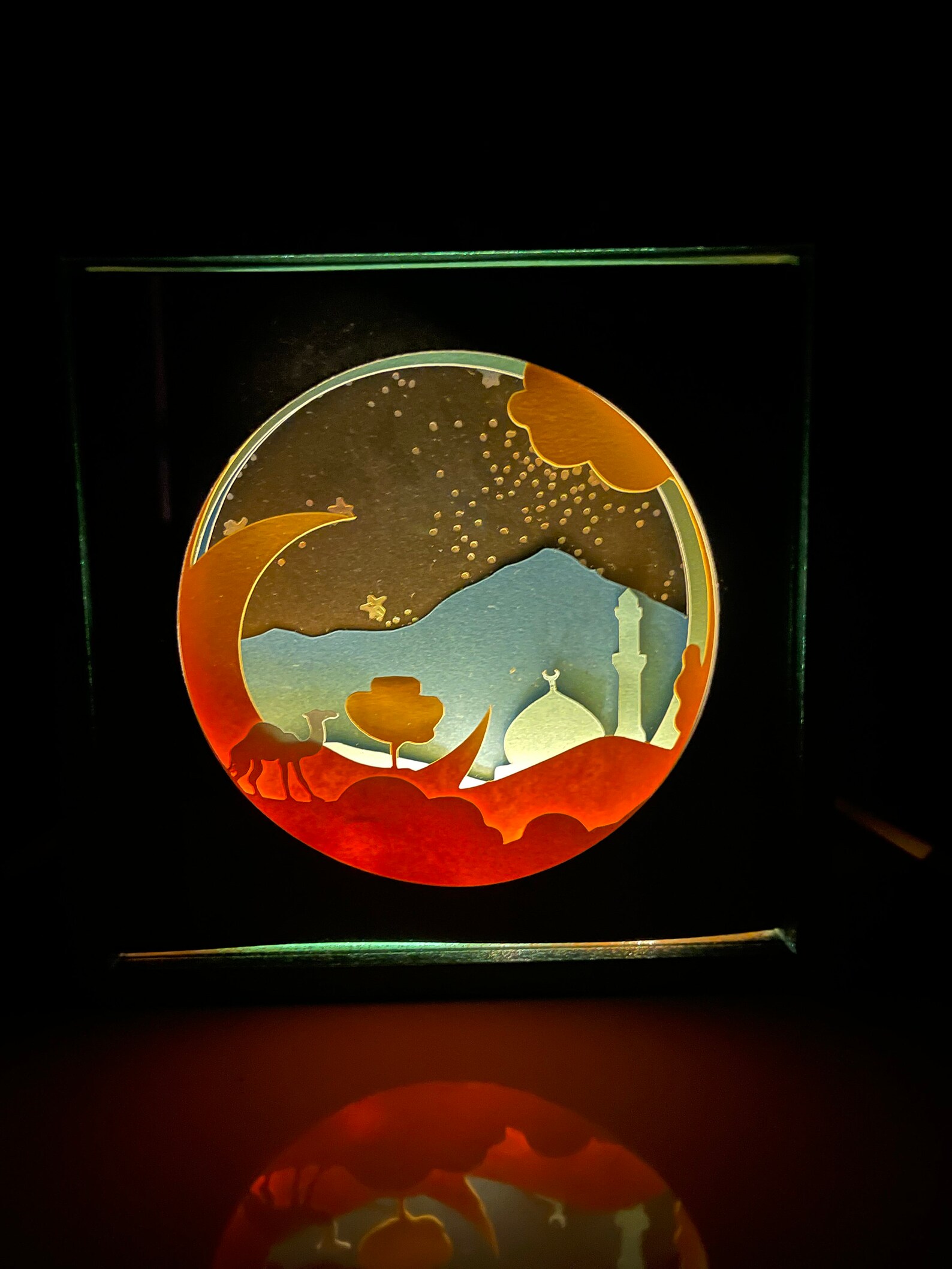 Islamic Art Mosque Shadow Box, Ramadan Decor, Islamic Decor, DIY ...