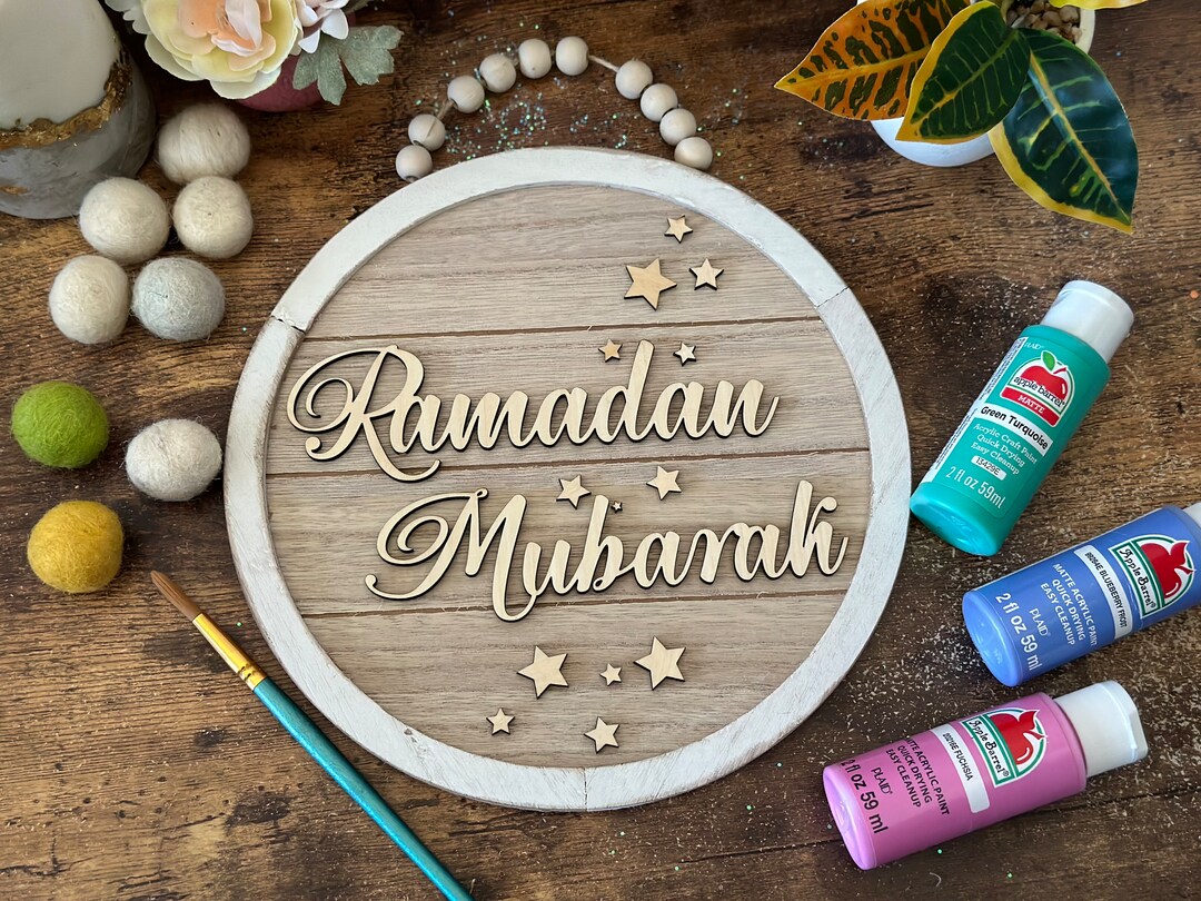 DIY Ramadan Craft Kit, Eid Craft Kit, Ramadan Decor, Islamic DIY Kit ...